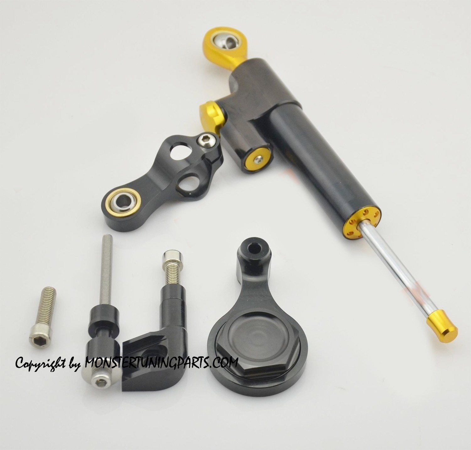 AMMORTIZZATORE STERZO – STEERING DAMPER YAMAHA YZF R6 06-11 – Monster ...