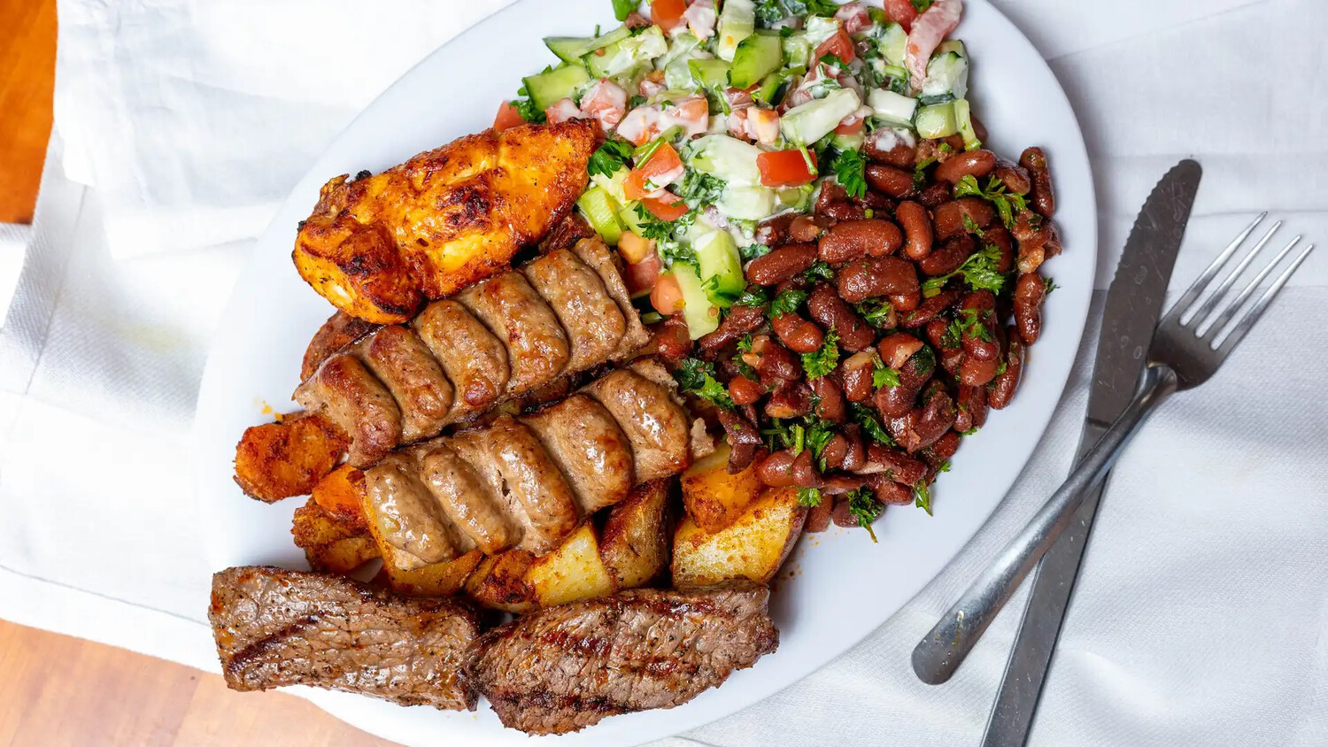 Combination Plate - Siunik Grill - Order Online Takeout & Delivery Free Now