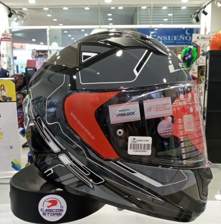 LS2 FF 320 BORTHEX DECAL GREY