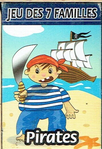 Jeu des 7 Familles - Pirates