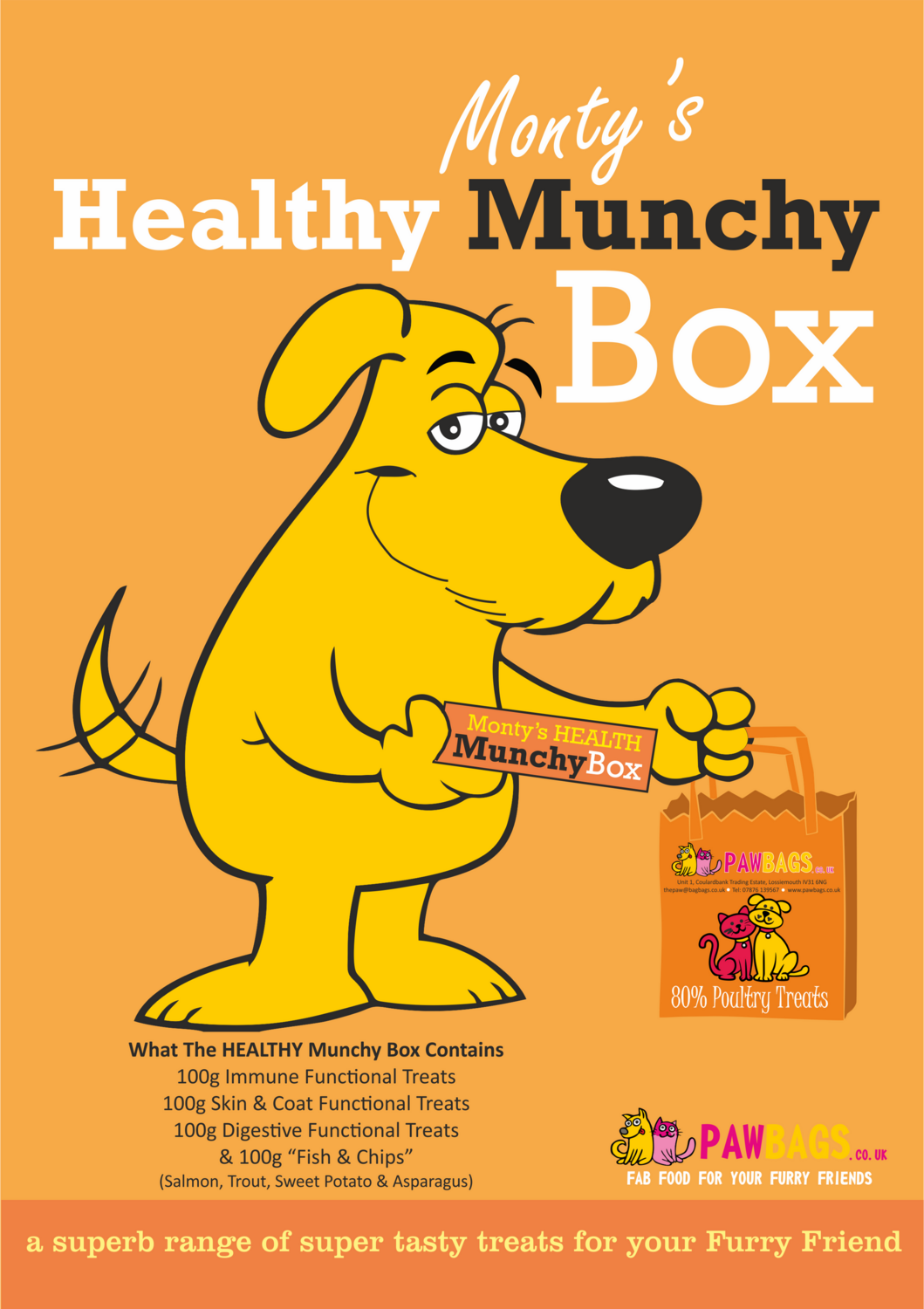 Monty's HEALTHY Munchy Box - Monthly Subscription