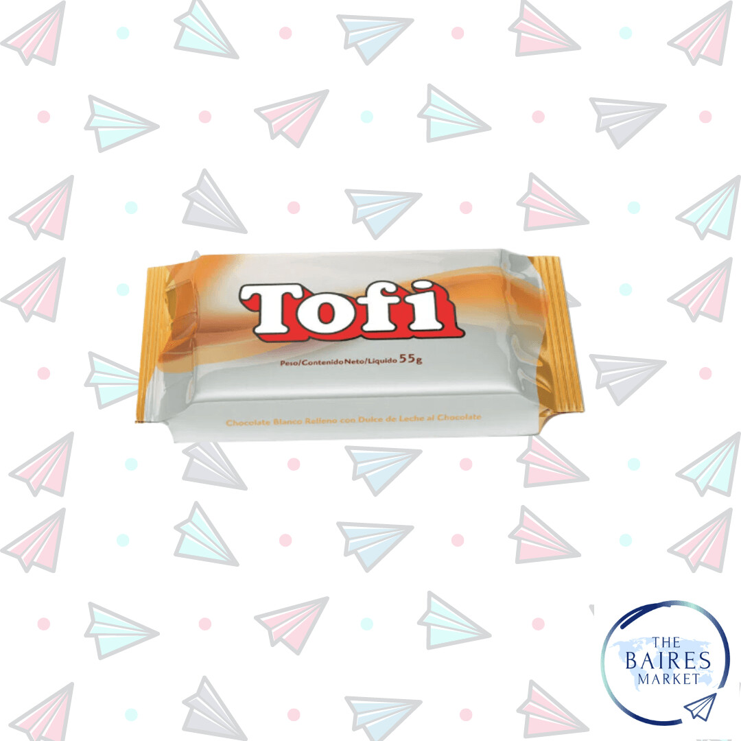 Chocolate Relleno con Dulce de Leche Tofi, Cofler