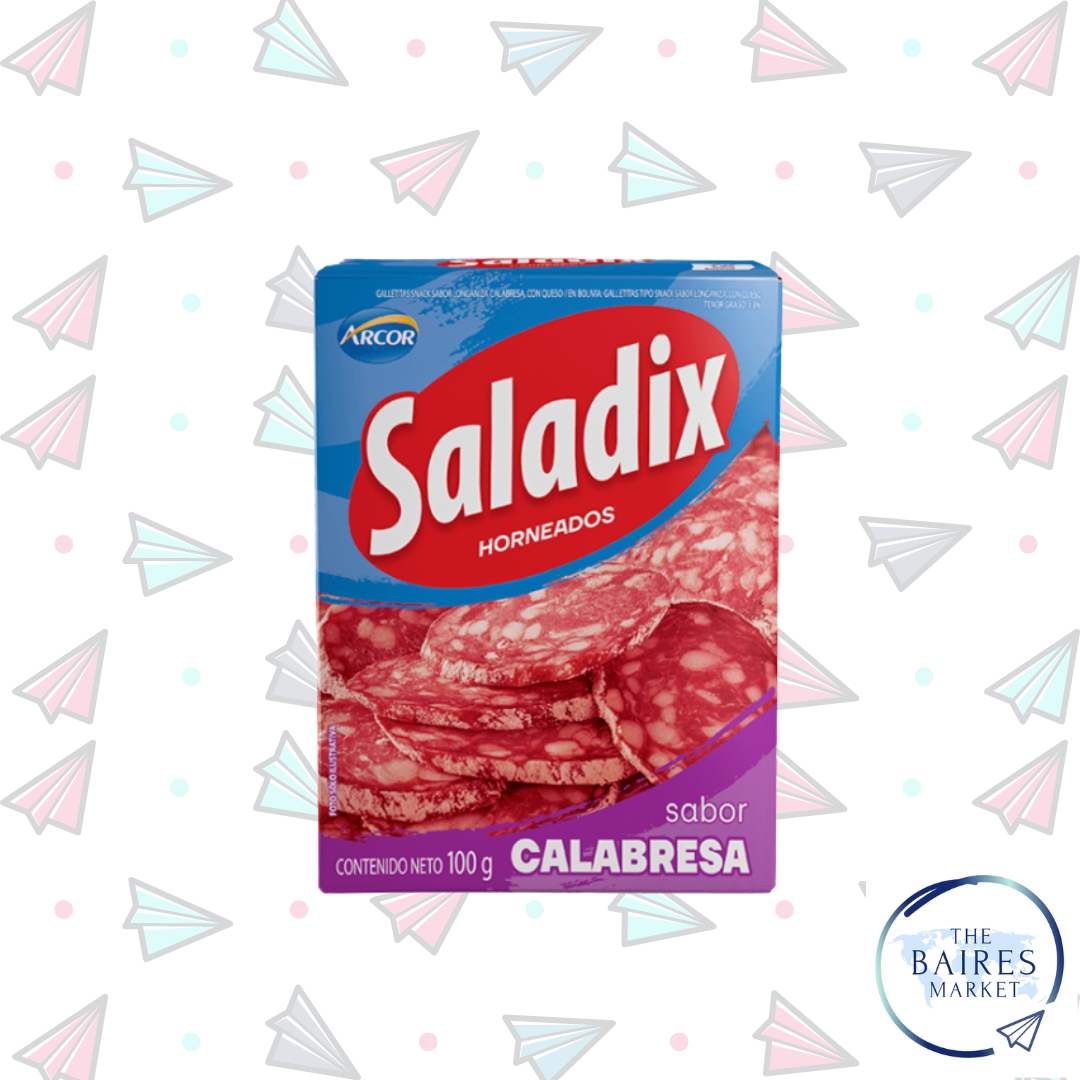Snack Sabor Calabresa, Saladix, 100 g / 3.5 oz