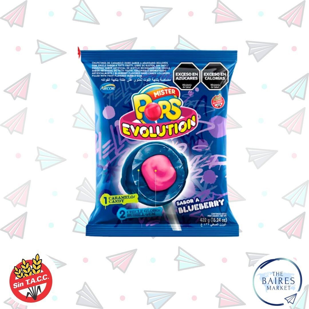 Chupetin Cherry, Sabor Cereza, Pops Evolution