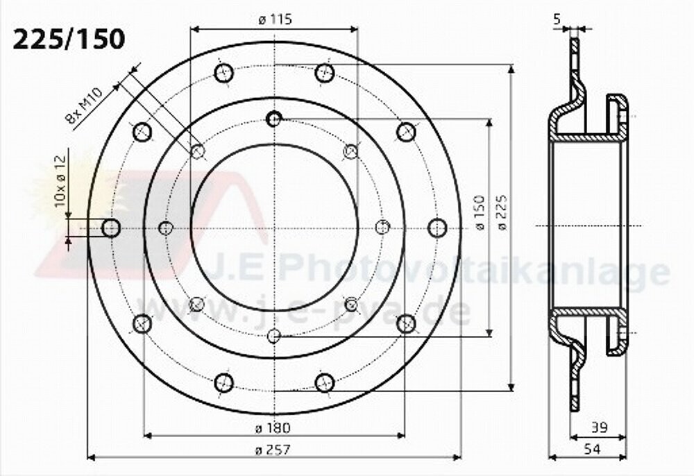 Flansch-Reduzierstücke