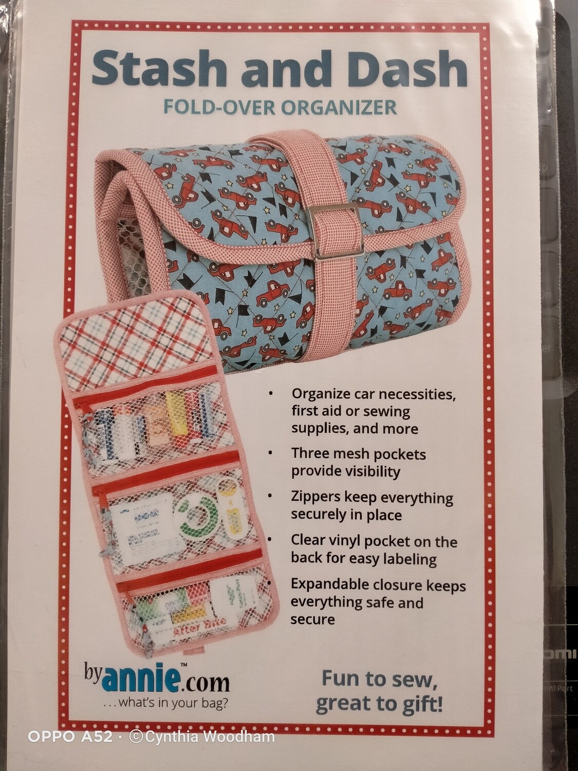 By Annie Stash and Dash Pattern – Store – Cynthia's Ark