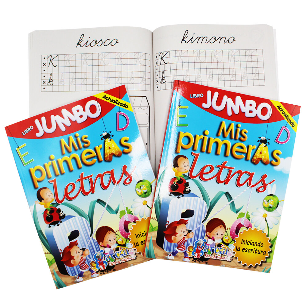 LIBRO MIS PRIMERAS LETRAS PZ