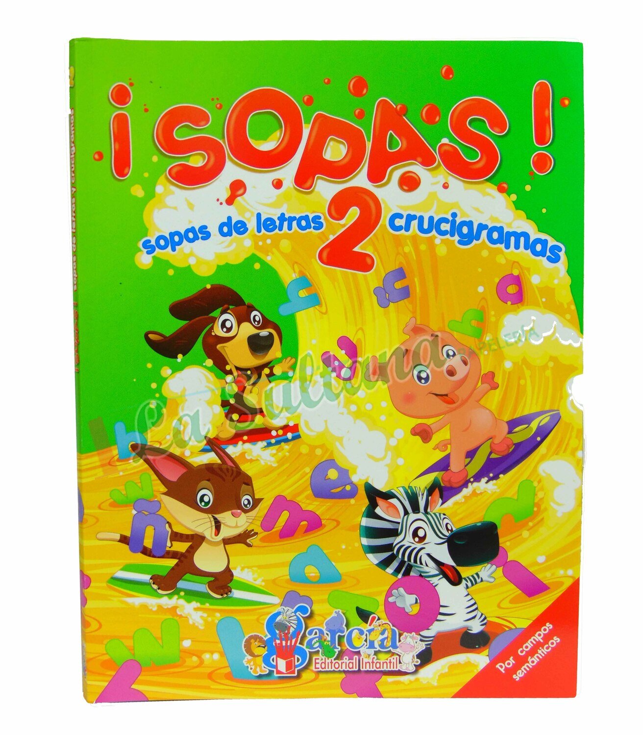 LIBRO DIDACTICO SOPAS DE LETRAS VARIOS MODELOS PZ