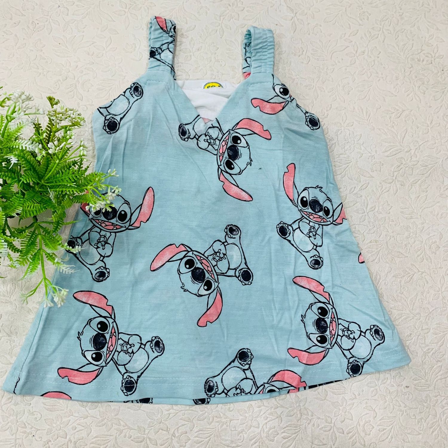 Light blue frock (6-12 months)