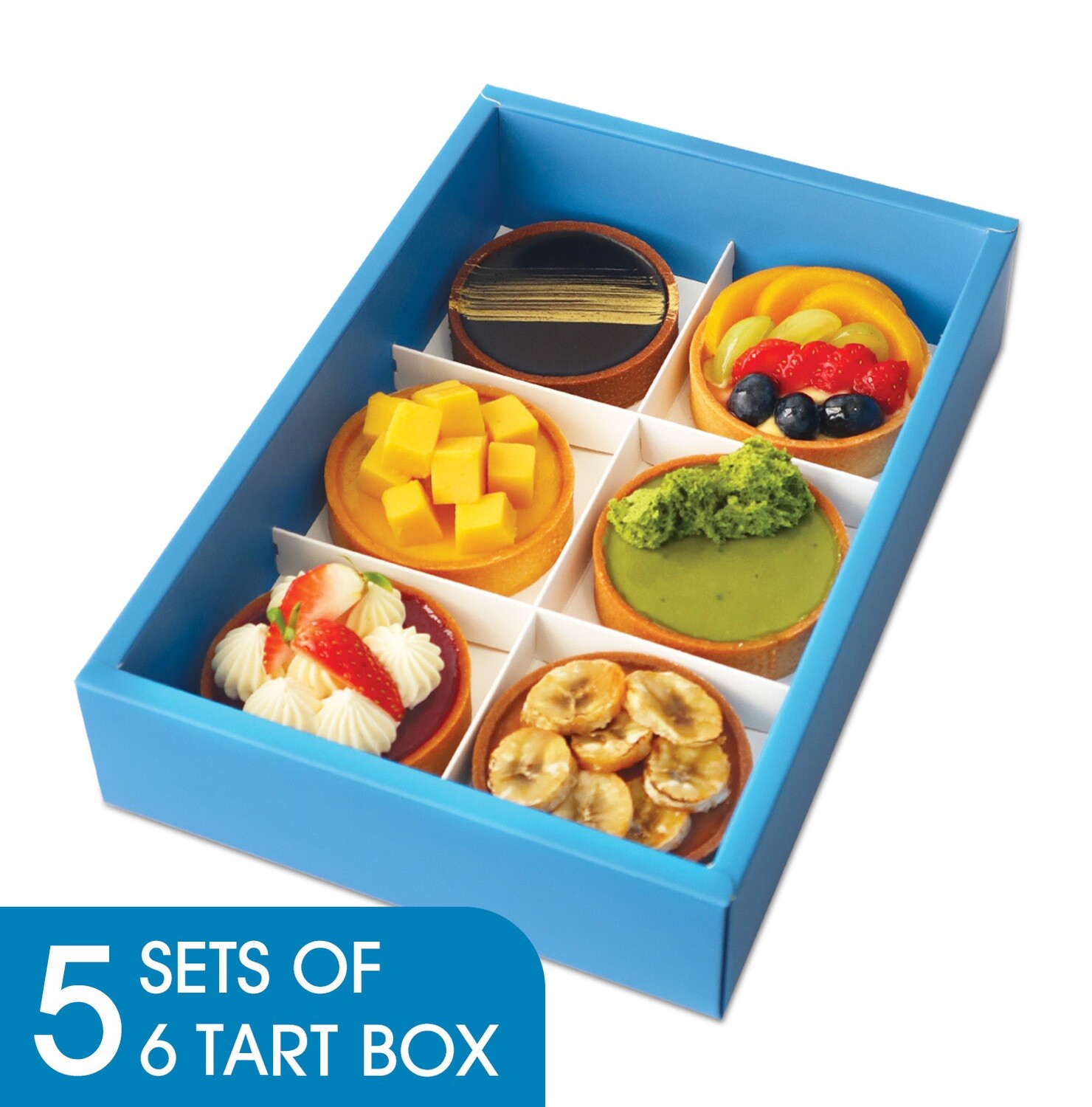 6 Tart Box Bundle (5 Sets)