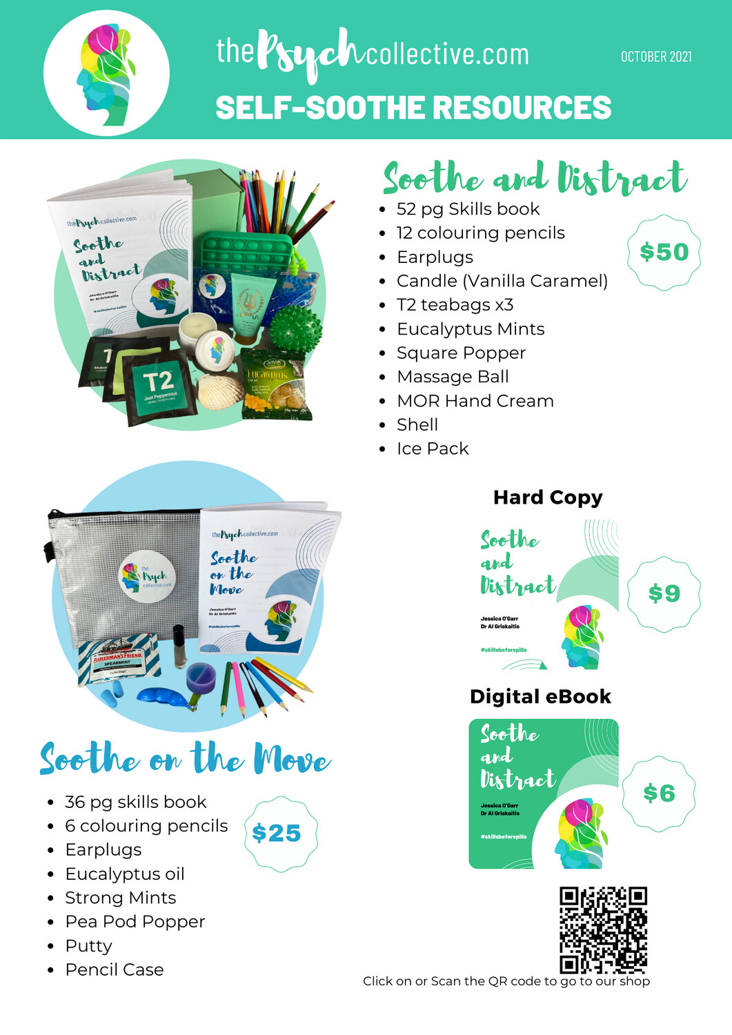 Self-Soothe Kits | Schema Therapy | Resources