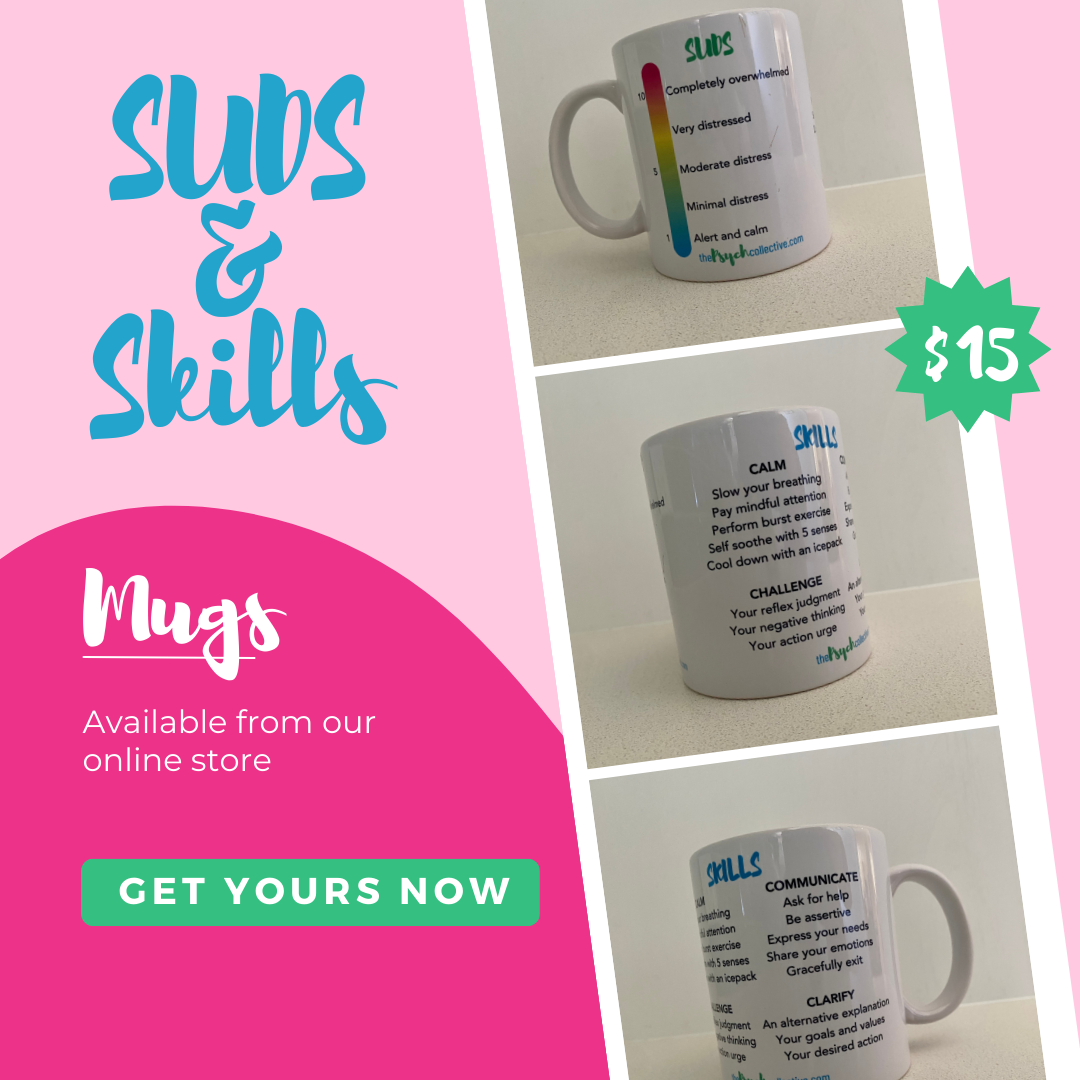 Mug - SUDs and Skills | Merch | The Psych Collective