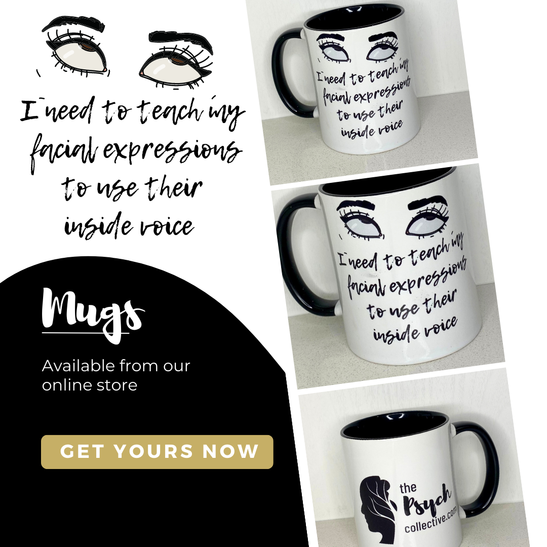 Mug - Facial Expressions | Merch | The Psych Collective