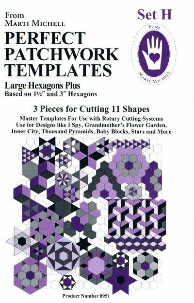 32486 Perfect Patchwork Templates Set H $38.jpg