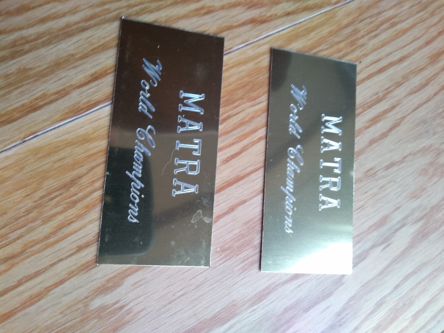 Matra World Champions Matra Gold (Pair) – Matra Magic – Delivering ...