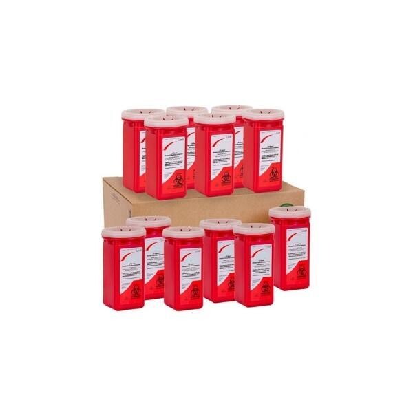 Sharps and Medical Waste Disposal Kit - (12) 1 Qt | Products - Dental ...