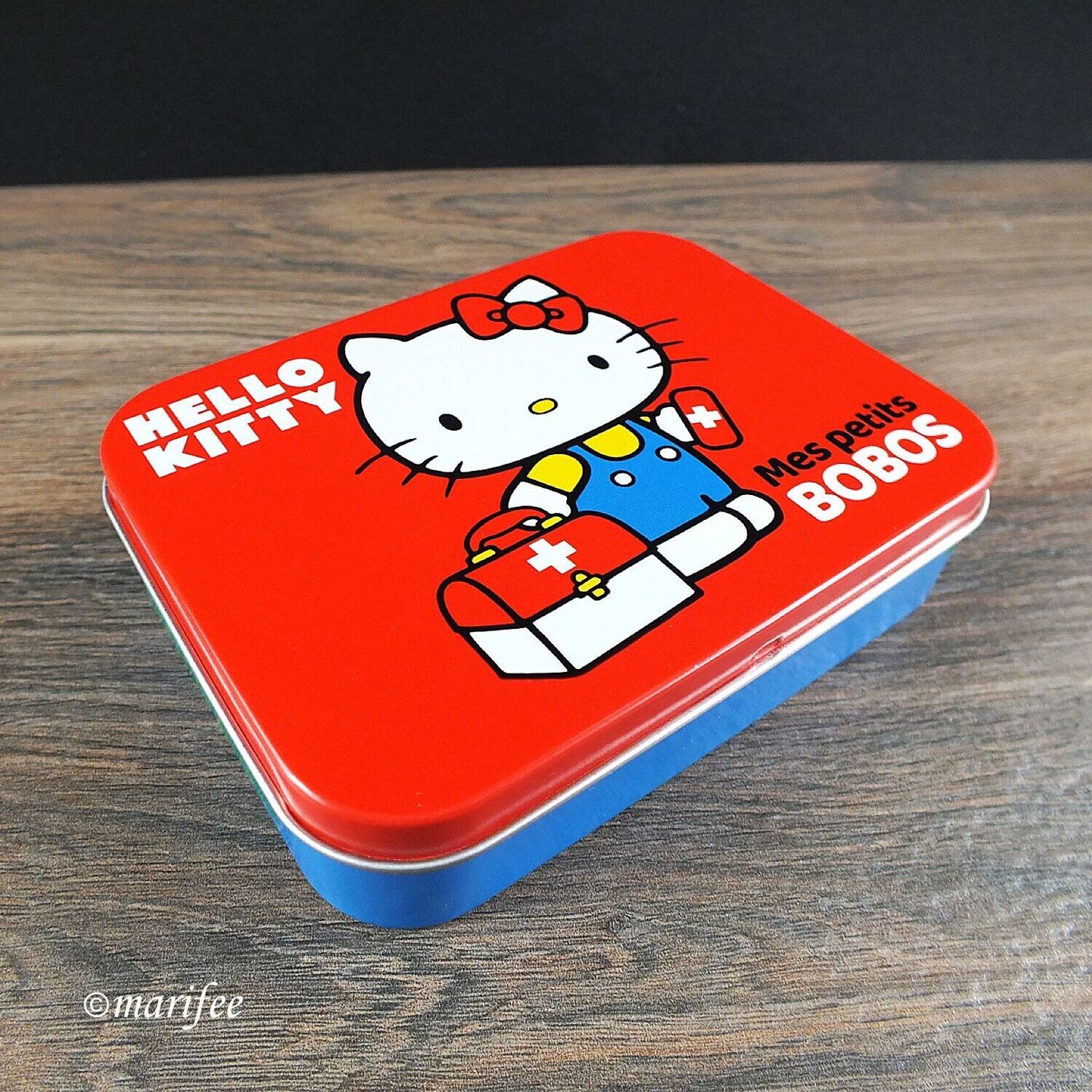 Pflaster-Box Hello Kitty, 24-teilig in hochwertiger Metalldose
