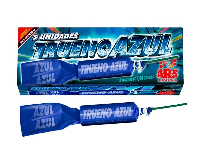 5 TRUENOS AZUL XXL