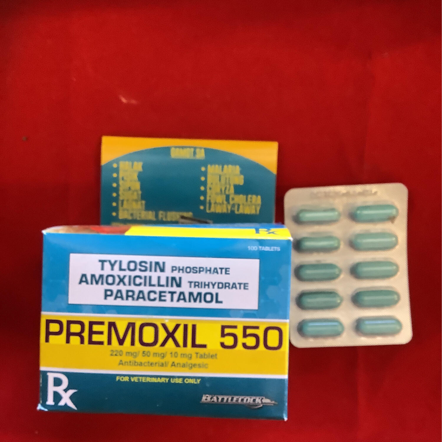 Premoxil 550 Tablet Box