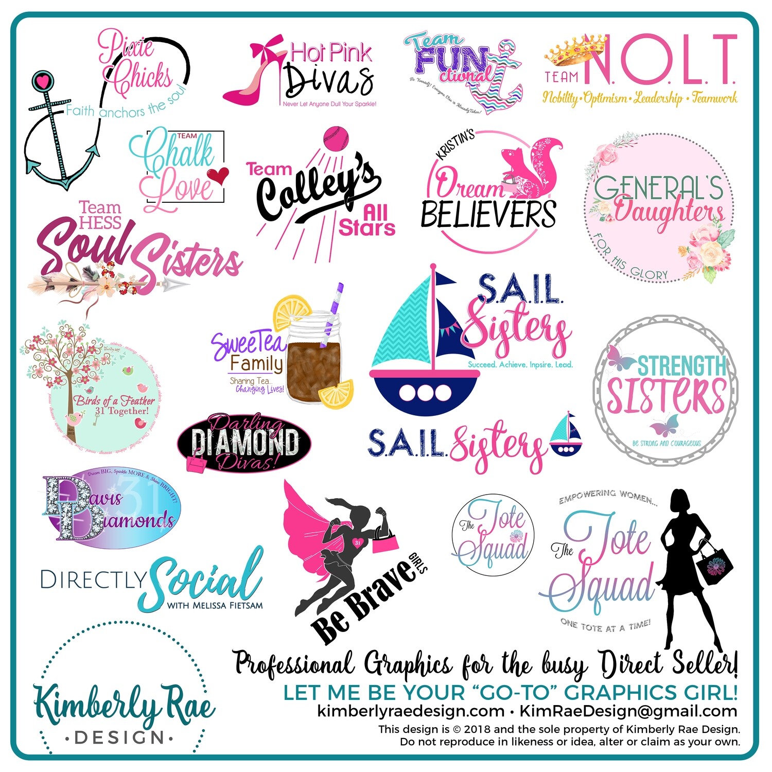 Branding: Direct Sales Team Logo Design