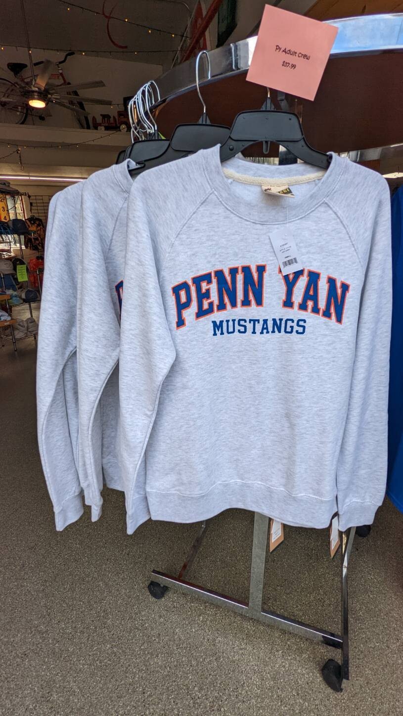Penn Yan Mustangs Crewneck | The Corner Coop