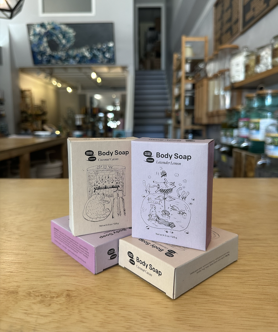 Body Soap Bar – Meow Meow Tweet – Life Unplastic