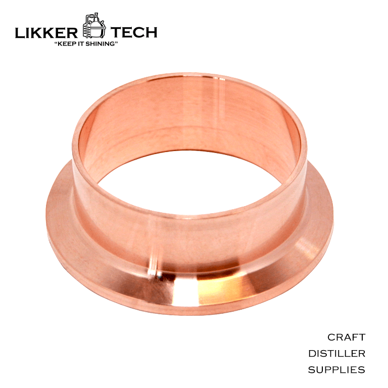 Copper Tri-Clover Ferrules