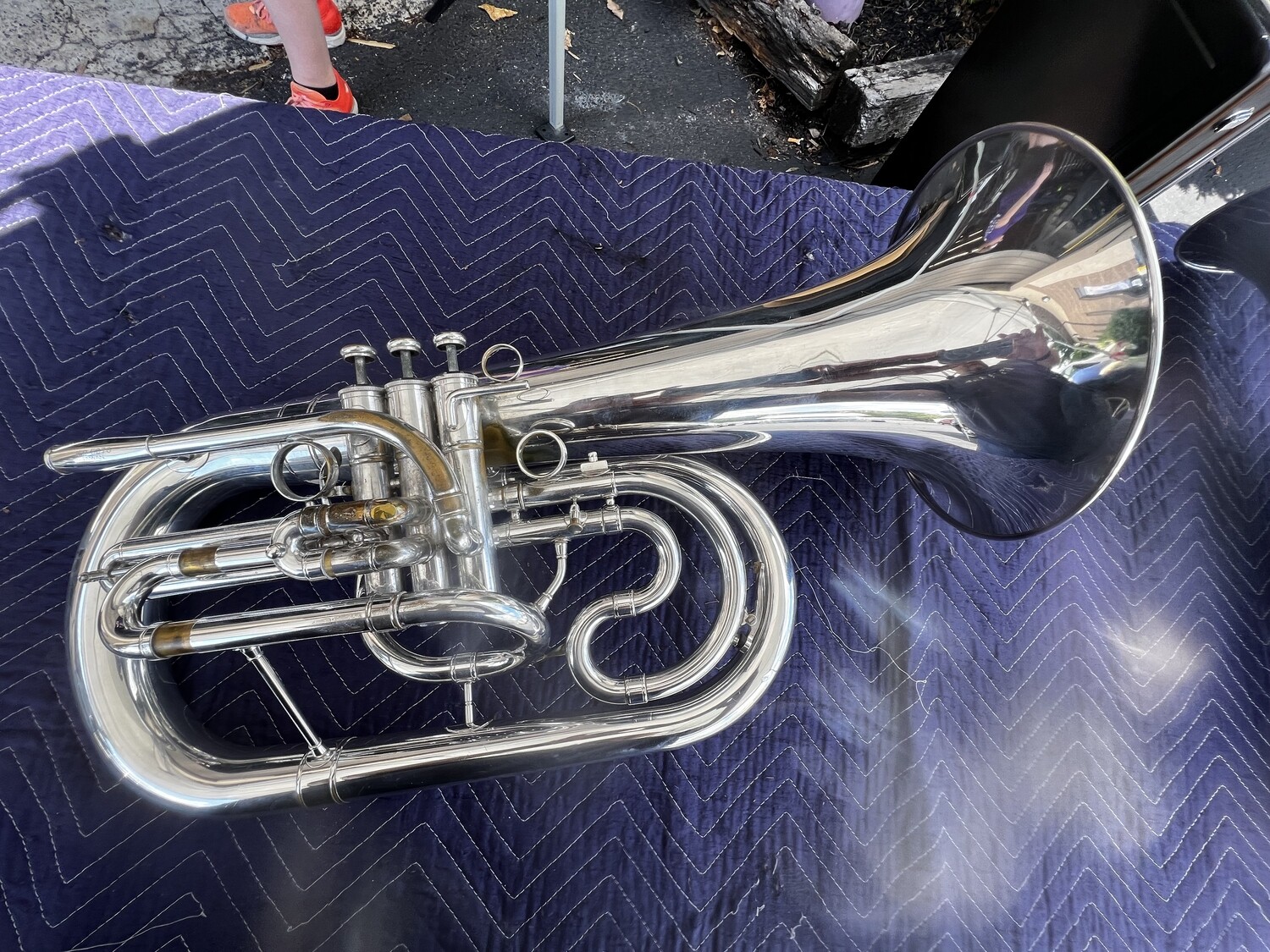 Jupiter Quantum Marching Bb Euphonium, Model JEP1100MS, Serial Number ...