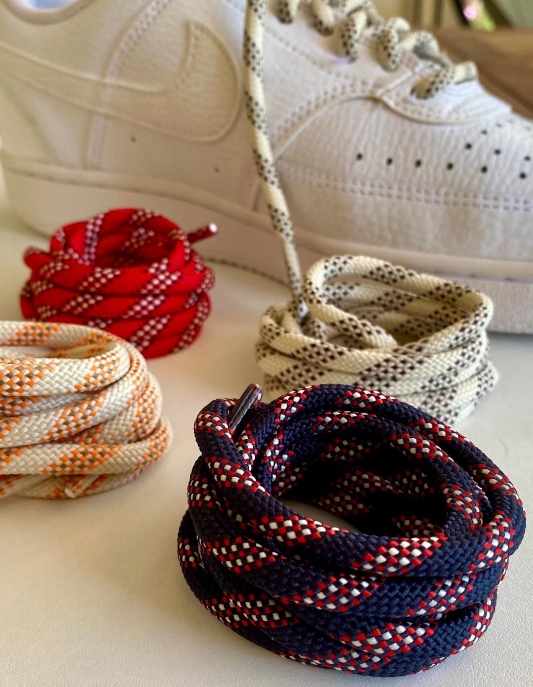 Lacets ronds épais trek pour chaussures de randonnée