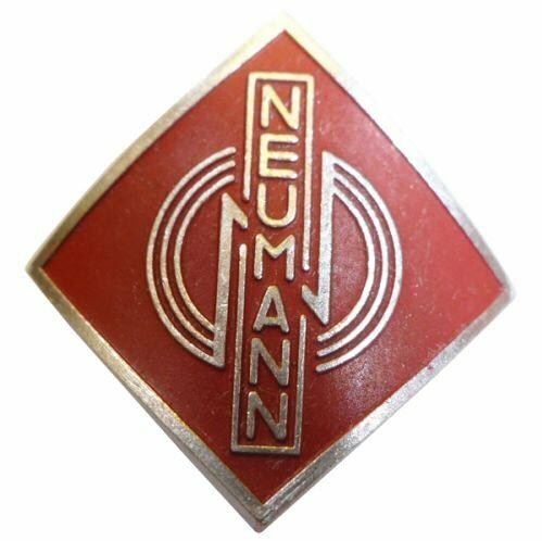 Neumann Logo Badge Red for KMS 104 and KMS 105 mics