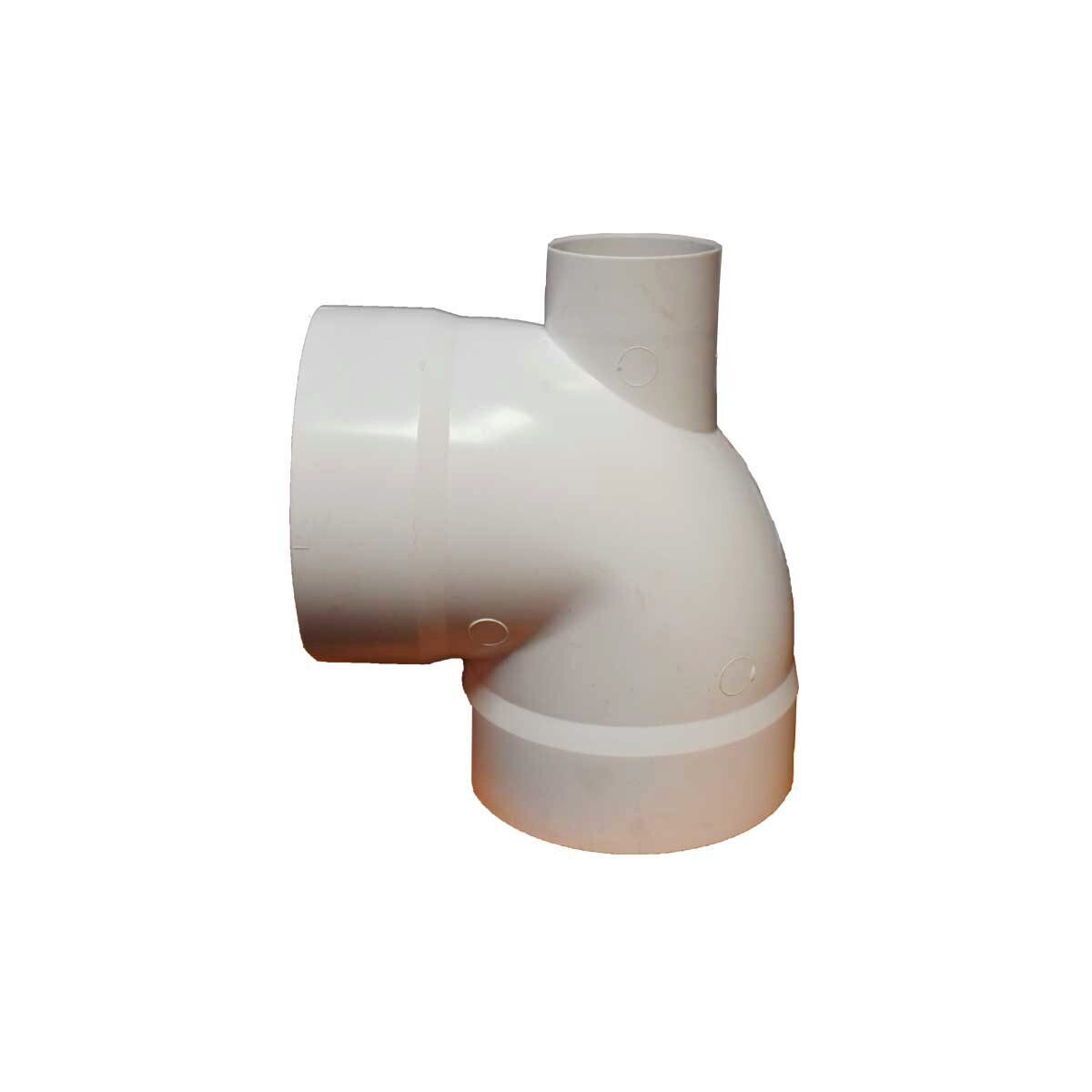 CODO PVC 90° 4″ CON SALIDA 2″, TRASERA IZQUIERDA 2″ PT5018A – Catalogo – Materiales El Paraiso