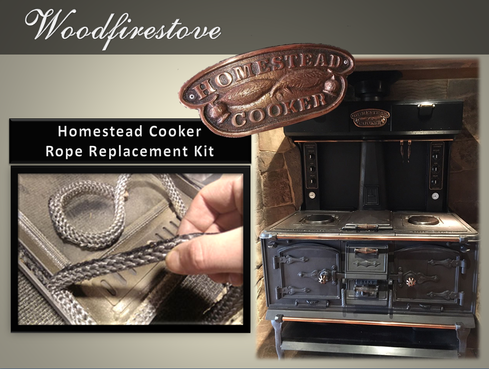 HOMESTEAD COOKER (WE102) DOUBLE OVEN ROPE REPLACEMENT KIT - to suit ...