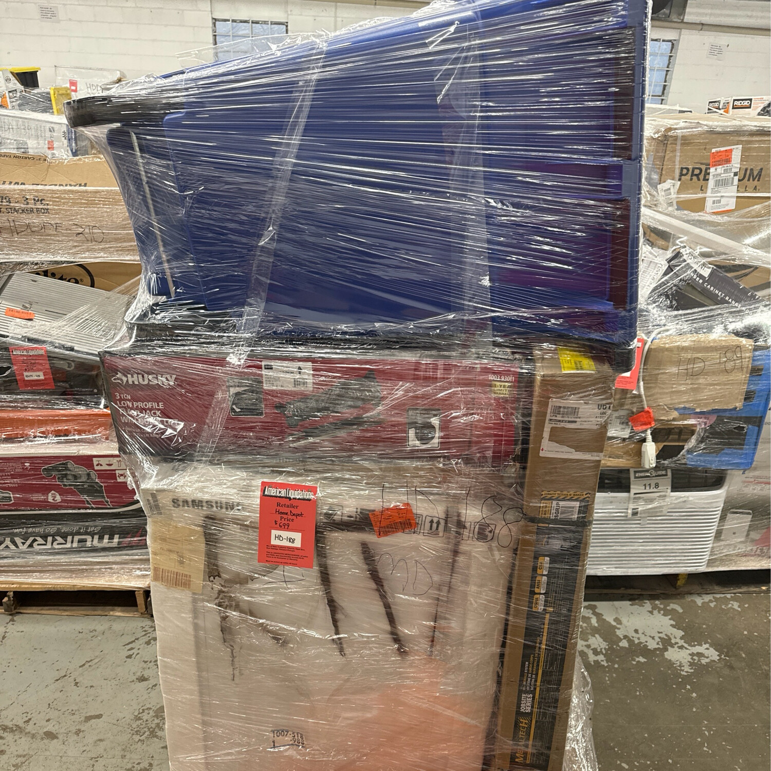 HOME DEPOT MIXED APPLIANCE PALLET - HD-188