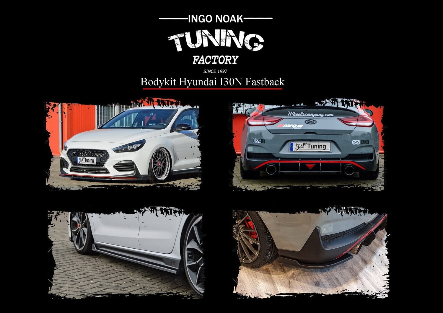 Bodykit für Hyundai I30N Fastback ab Bj.2017-