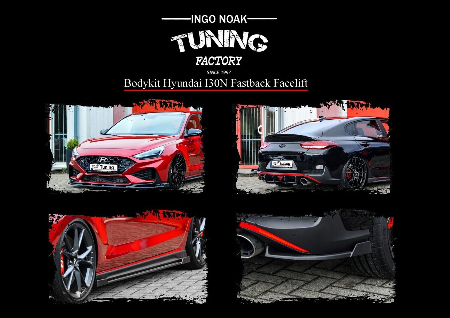 Bodykit für Hyundai I30N Fastback Facelift ab Bj.2021-