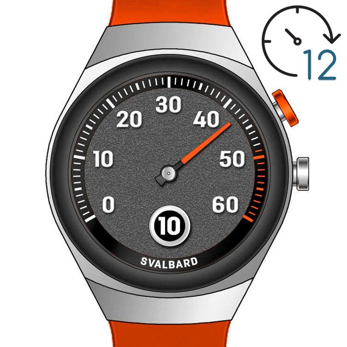 Buy jump hour watch with retrograde minutes Time Travel HX11