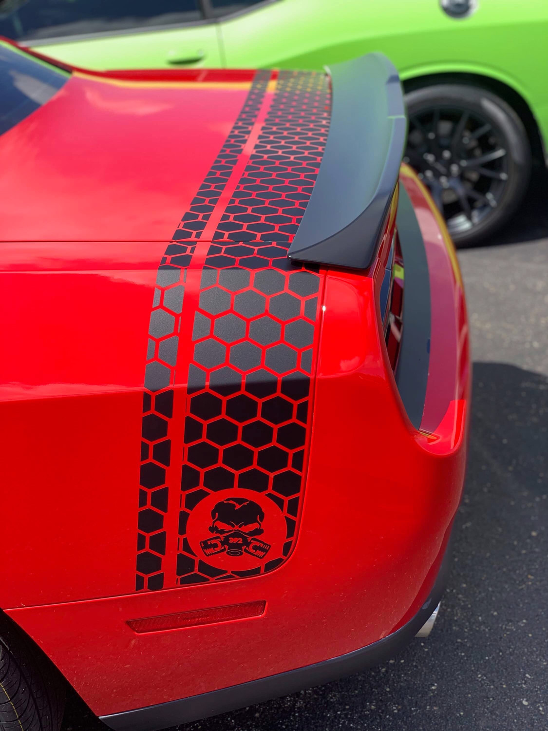 scat pack rear tail stripe | Dodge Challenger Forum