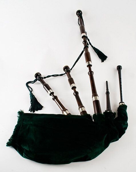 Plain turned Highland Bagpipe - Antique style