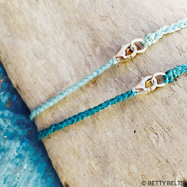 Braided Cord + Sterling Clasp