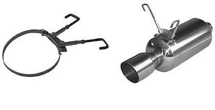 #1050-0 STAINLESS STEEL UNIVERSAL MUFFLER HANGER KIT