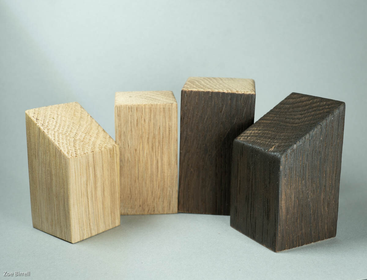 Miniature Wooden Display Plinths, Bases, Natural Hardwood