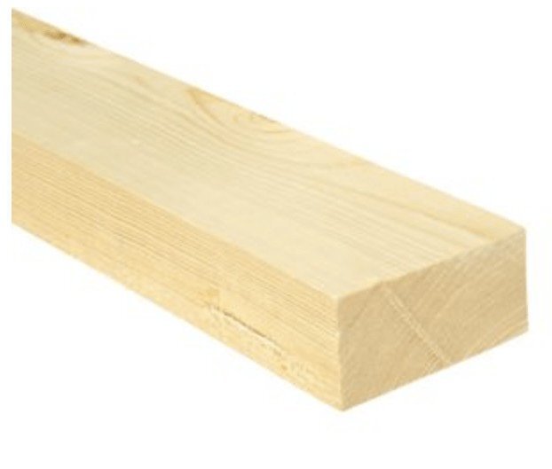 47mm x 100mm C24 Easy Edged Timber (Ex 4"x2") (44 x 95 Finish sizes)
