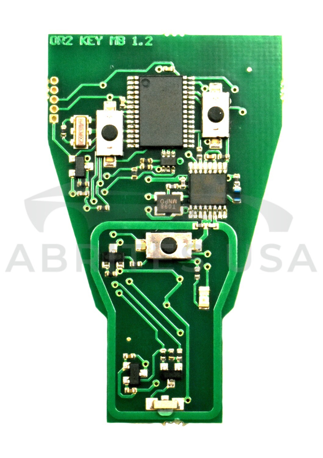 ABRITES USA TA22 - PCB for Mercedes IR key fob case small size 315Mhz