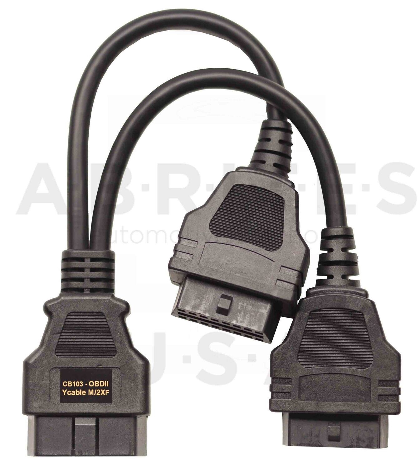 ABRITES CB103 - OBDII Y cable M/2xF