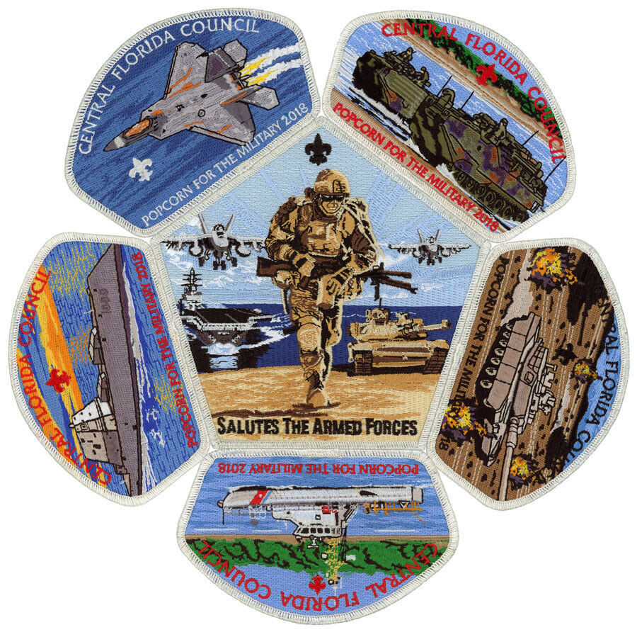 2018 Central Florida Council "Silver" Popcorn For The Military CSP ...