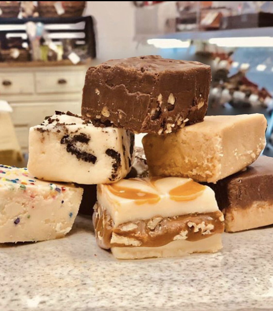 Fudge--6 Piece Assorted