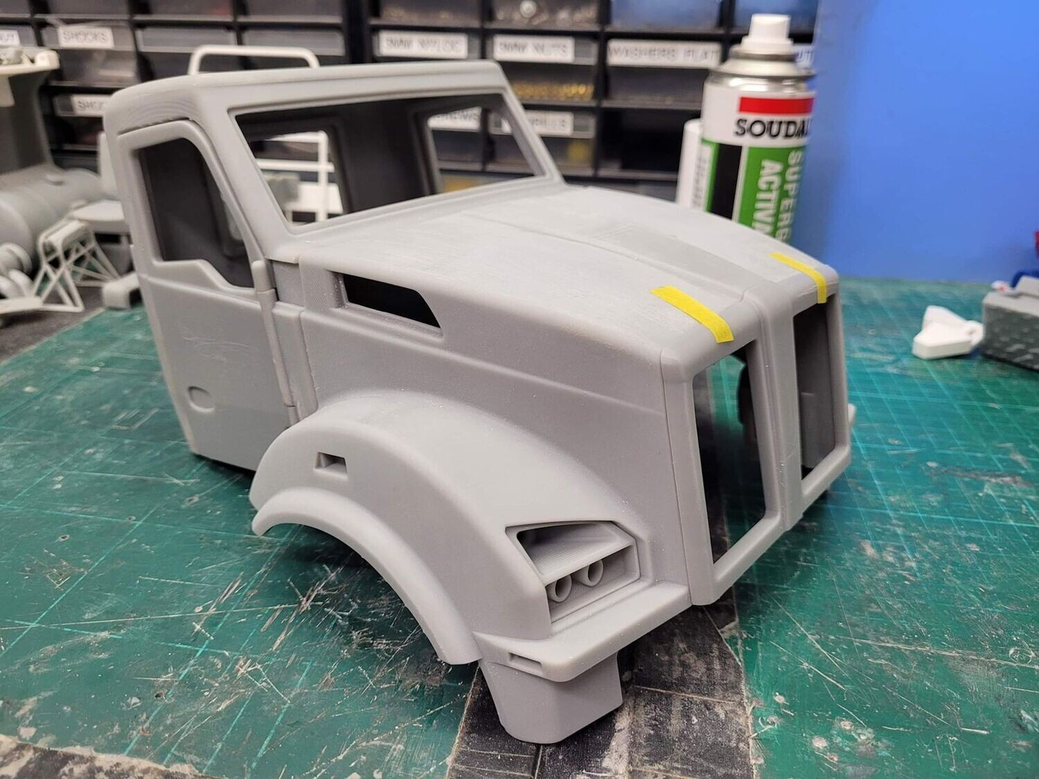 Privé RC 3D Printed Kenworth T880 Cab