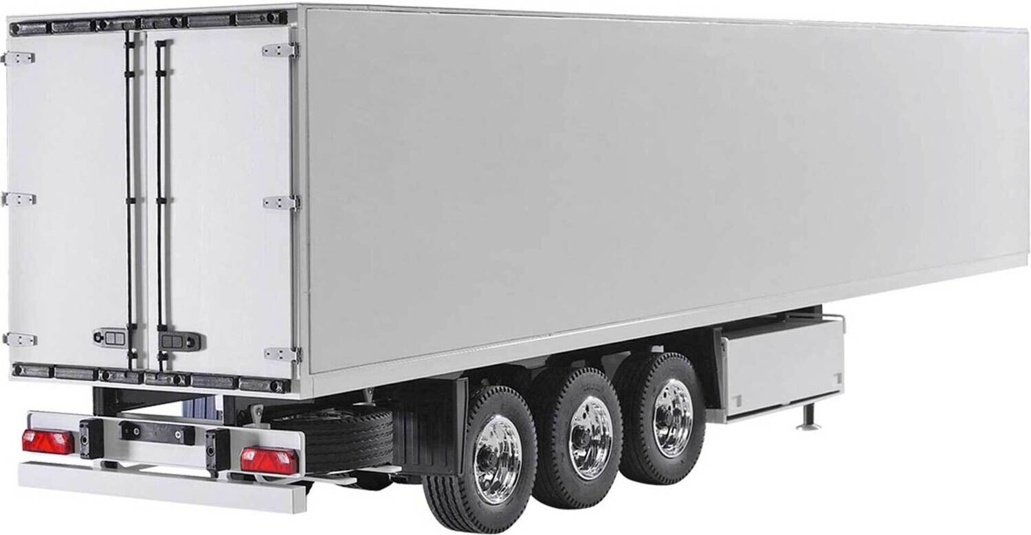1/14 3-Axle Semi-Trailer Version II white