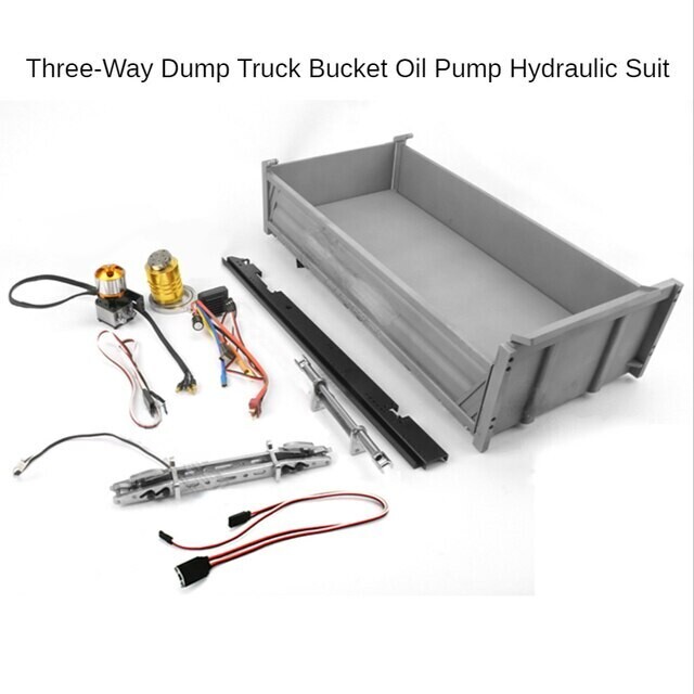 LESU Three-way Dump Truck Lifting Mechanism Kit