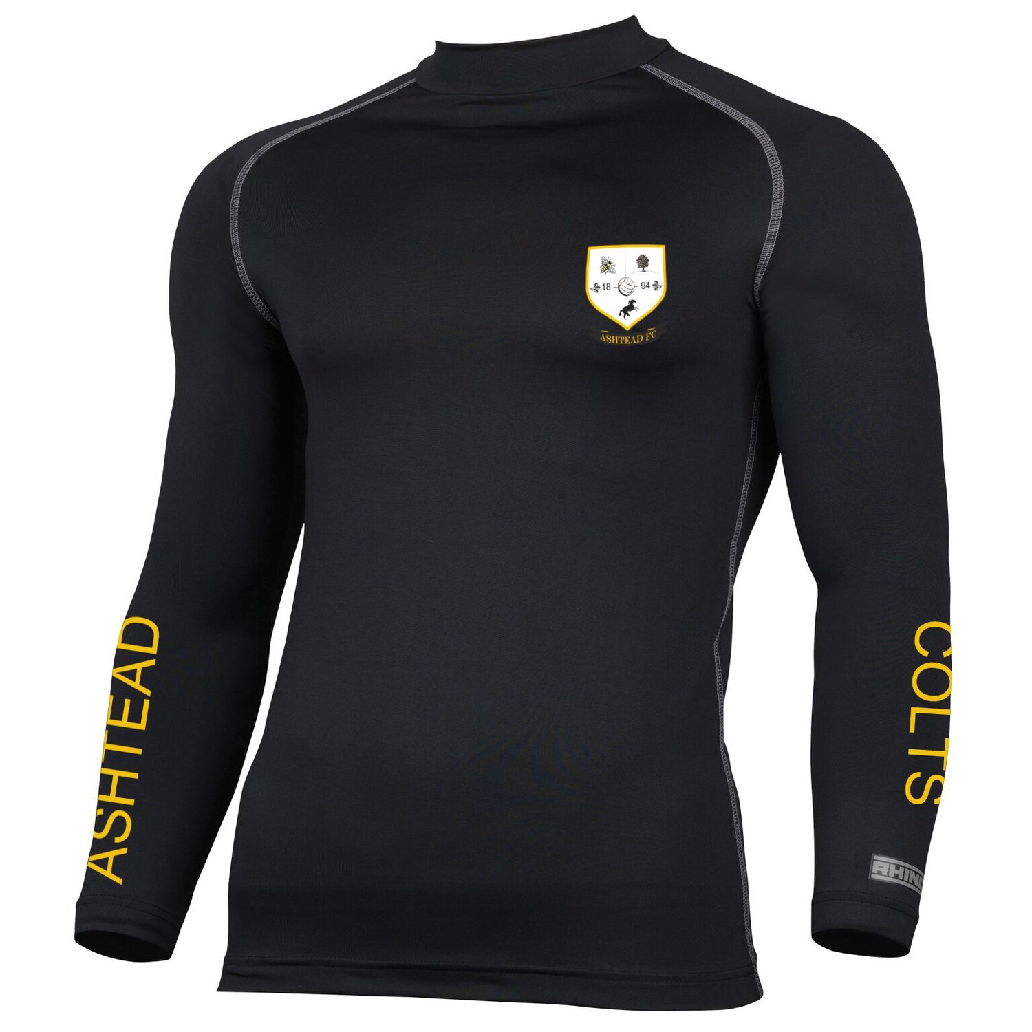 Ashtead FC black baselayer – Walton & Hersham Netball Club – Xrcise